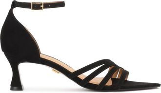 Kazar Femme, Chaussures, Noir, Taille: 36 EU Sandales &agrave; Talon Canard en Daim