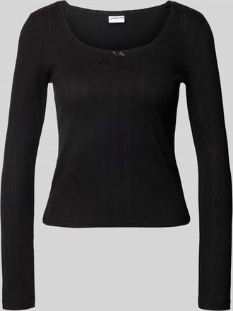 Jake*s Casual Langarmshirt aus Baumwoll-Mix