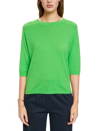 Esprit Damen 023ee1i303 Pullover, 310/Green, XXS