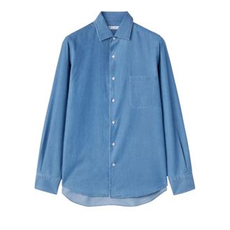 Loro Piana Andr&eacute; Shirt - - Shirts - Herren - Blau - XL