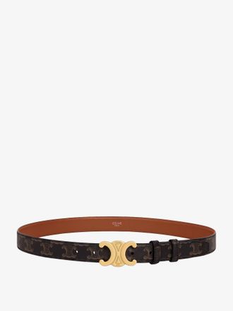 Celine Triomphe coated canvas belt - CELINE - gender_Woman