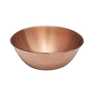 Generic R&uuml;hrsch&uuml;ssel aus 99,9 % reinem Kupfer, f&uuml;r Salat, Eier schlagen, dekorative und zum Servieren in der K&uuml;che, 20 cm