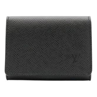 Louis Vuitton Pre-owned Leder Portemonnaies - - Pre-owned - Damen - Schwarzk - ONE SIZE