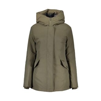 Woolrich Lang&auml;rmelige Jacke mit Kapuze - - Jackets - Damen - Gr&uuml;n - XL