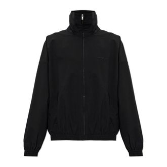 Balenciaga Logo-Bomberjacke - - Jackets - Herren - Schwarzk - L