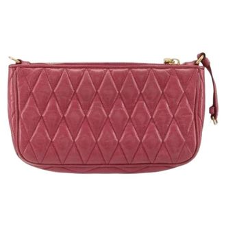 Miu Miu Pre-owned Ledertasche - - Pre-owned - Damen - Rosa - ONE SIZE