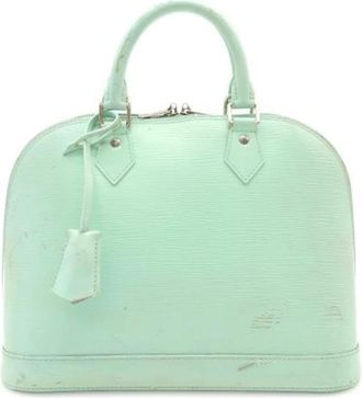 Louis Vuitton Sac &agrave; main vintage doccasion - Femme - Pre-owned - Vert - Taille: ONE Size