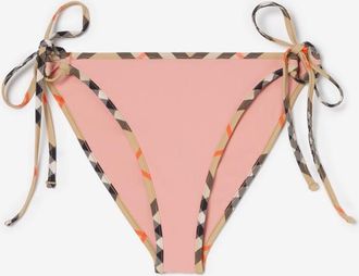 Burberry Bas de bikini avec Check, Size: XS