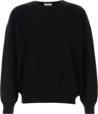 Fear of God Kaschmirpullover mit rundem Ausschnitt - Schwarz