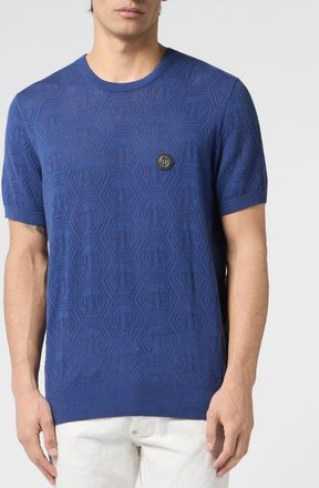Philipp Plein Pullover Herren Farbe Blau