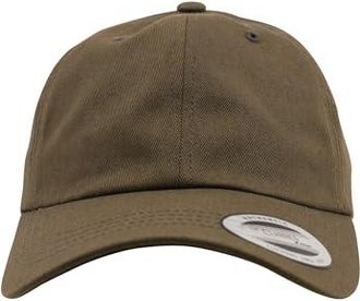Flexfit Casquette de Baseball Yupoong Profil Bas - Mixte pour Homme et Femme - 6 Panneaux - Non structurée - avec Fermeture en Laiton Taille Unique Buck