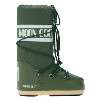Moon Boot MB Icon Nylon - Femme - Chaussures - Vert - Taille: 35 EU