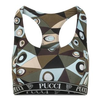 Pucci Femme, Sport, Multicolore, Taille: 40 FR Occhi Print Top
