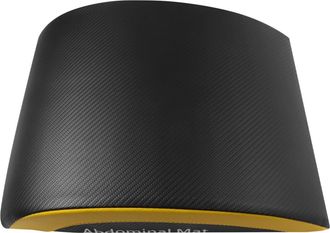 IFUNDOM Faltbares Bauchmuskeltrainer Pad aus Baumwolle Sitzpolster für Bauch Core workouts Zuhause mit für Sit ups und Crunches in Schwarz gelb