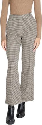 Only Only, Femme, Pantalons, Gris, Taille: 36 FR L32 Pantalon Femme Beige en Polyester Automne/Hiver