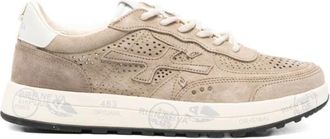 Premiata Homme, Chaussures, Beige, Taille: 46 EU V Suede Baskets