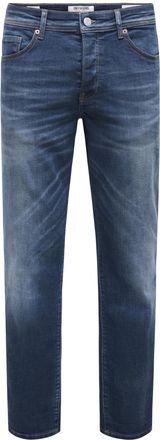 Only & Sons Herren Onsweft Claudio SBD 0036 DNM Dbw Noos, Dark Blue Denim, 38W x 34L