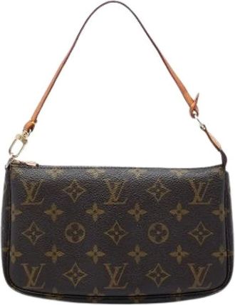 Louis Vuitton Pochette Accessoires Pre-owned - Femme - Pre-owned - Brun - Taille: ONE Size