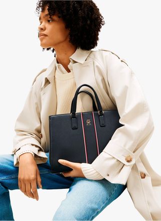 Tommy Hilfiger Sac &agrave; main ray&eacute;