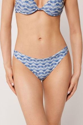 Calzedonia Bikinihose Water Reflection Blau