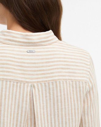 Barbour Langarmbluse Bluse Marine