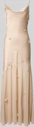 Gina Tricot Maxikleid mit floralem Besatz