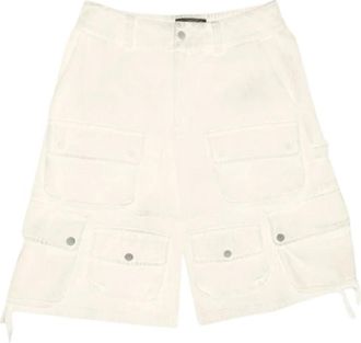 Untitled Artworks Homme, Shorts, Beige, Taille: S Cargo Shorts