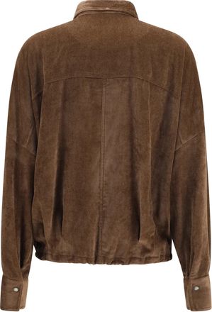 Brunello Cucinelli Corduroy Shirt - Brown
