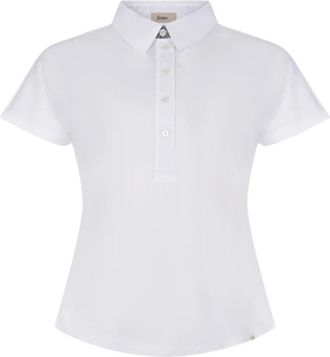 Herno Polo en coton - Femme - Tops - Blanc - Taille: 38 FR
