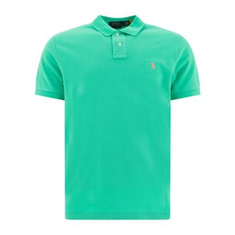 Polo Ralph Lauren Klassisches Baumwoll-Polohemd - - Tops - Herren - Gr&uuml;n - S
