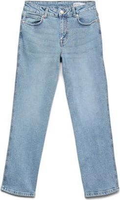 Vero Moda Vmamara Mr Slim Straight ANK Vi3512 Noos, Bleu Jeans Clair, 32W / 32L