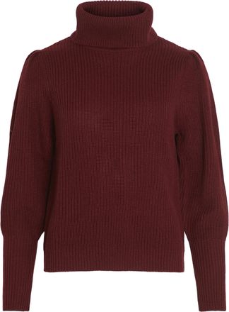 Vila Vilou New Rollneck L/S Knit Top - Noos