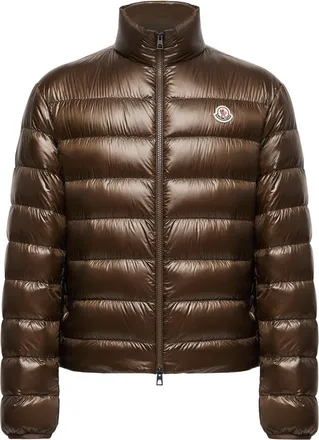 Moncler Moncler Doudoune Courte Sergesta Repliable, Homme, Marron, Taille: 0