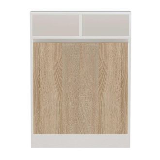 Menzzo Bekna Tisch, Eiche hell, L70 x P15 x H90 cm