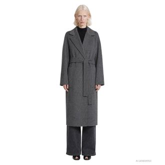 Max Mara Long Double Wool Coat