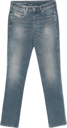 Diesel jean 1992 D-Jiann &agrave; boutonni&egrave;re - Bleu