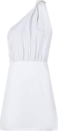 Selmacilek Robe asym&eacute;trique en lin