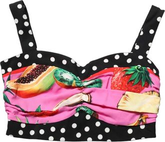 Dolce & Gabbana Damen, Oberteile, Mehrfarbig, 2XSGr&ouml;&szlig;e