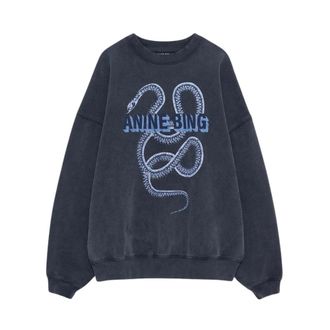 Anine Bing Damen, Sweatshirts & Hoodies, Grau, SGr&ouml;&szlig;e