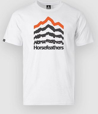 Horsefeathers Landform T-Shirt white