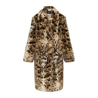 Etro Weicher Kunstpelzmantel - - Jackets - Damen - Braun - XS