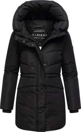 Marikoo Damen Winterjacke Delilah mit Fleecefutter & Taillenregulierung