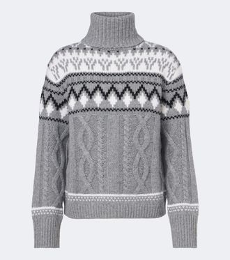 Bogner Pull Lorely &agrave; col roul&eacute; en cachemire