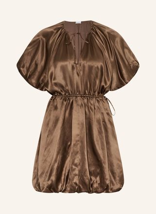 Mrs & Hugs Mrs & Hugs Satinkleid braun