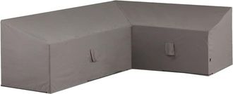 Madison New York Gartenmöbel Abdeckung Schutzhülle Abdeckplane Abdeckhaube Schutzplane Garten Lounge 270x210x90 cm Rechts L-Form Grau Wasserdicht Atmungsaktiv