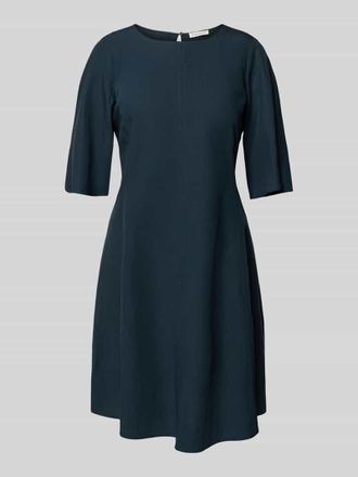 Marc O'Polo Flared Minikleid aus Lyocell-Leinen-Mix