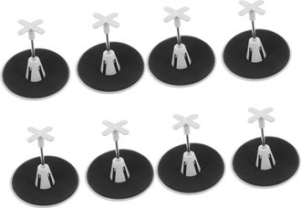 Angoily 8 St&uuml;ck Spulenfadenhalter Garnrollenhalter zum Sticken N&auml;hmaschinenfadenhalter Halter-Organizer-Rack Serger-Thread-Speicher Fadenhalter f&uuml;r N&auml;hmaschin