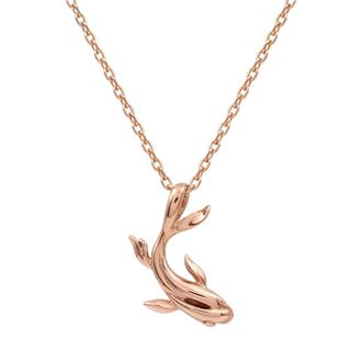 Edenly Ko&iuml;-Halskette - 750er Ros&eacute;gold (18 Karat)