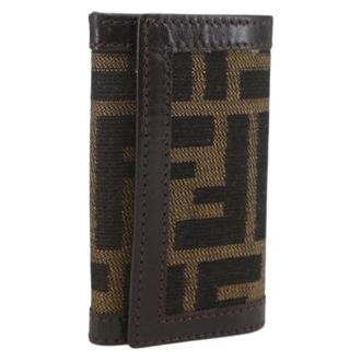 Fendi Pre-owned Canvas Schl&uuml;sselanh&auml;nger - - Pre-owned - Damen - Braun - ONE SIZE