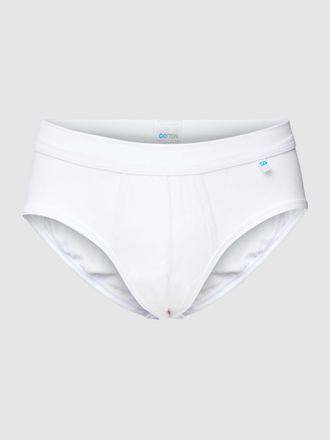 Schiesser Slip mit Teilungsnähten Modell Long Life Cotton Midi-Slip